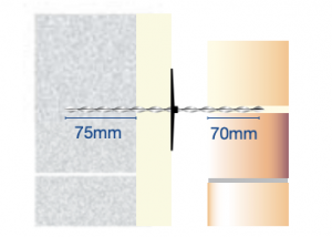 HELI Thin Joint Wall Tie – GA Fixings